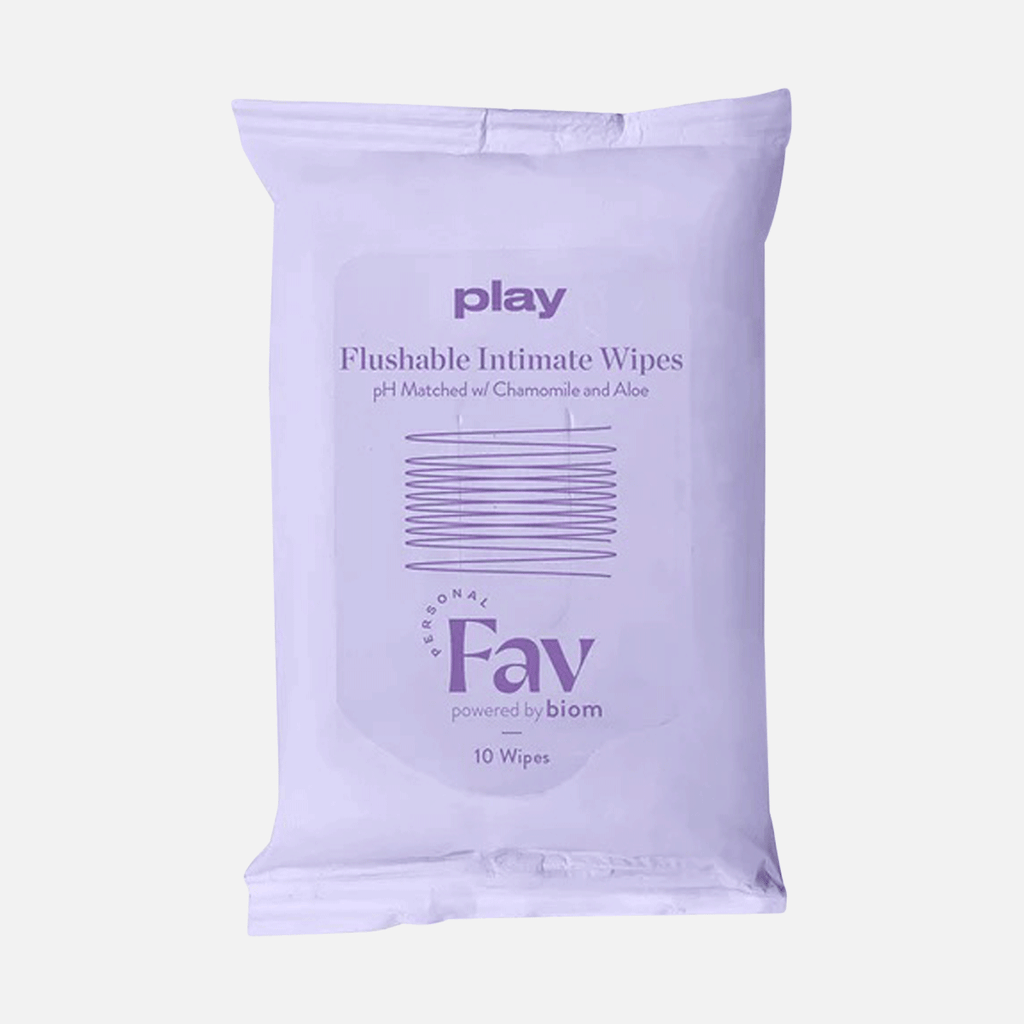 Personal Fav Play Flushable Intimate Wipes 10 - Pack – Vush Stimulation